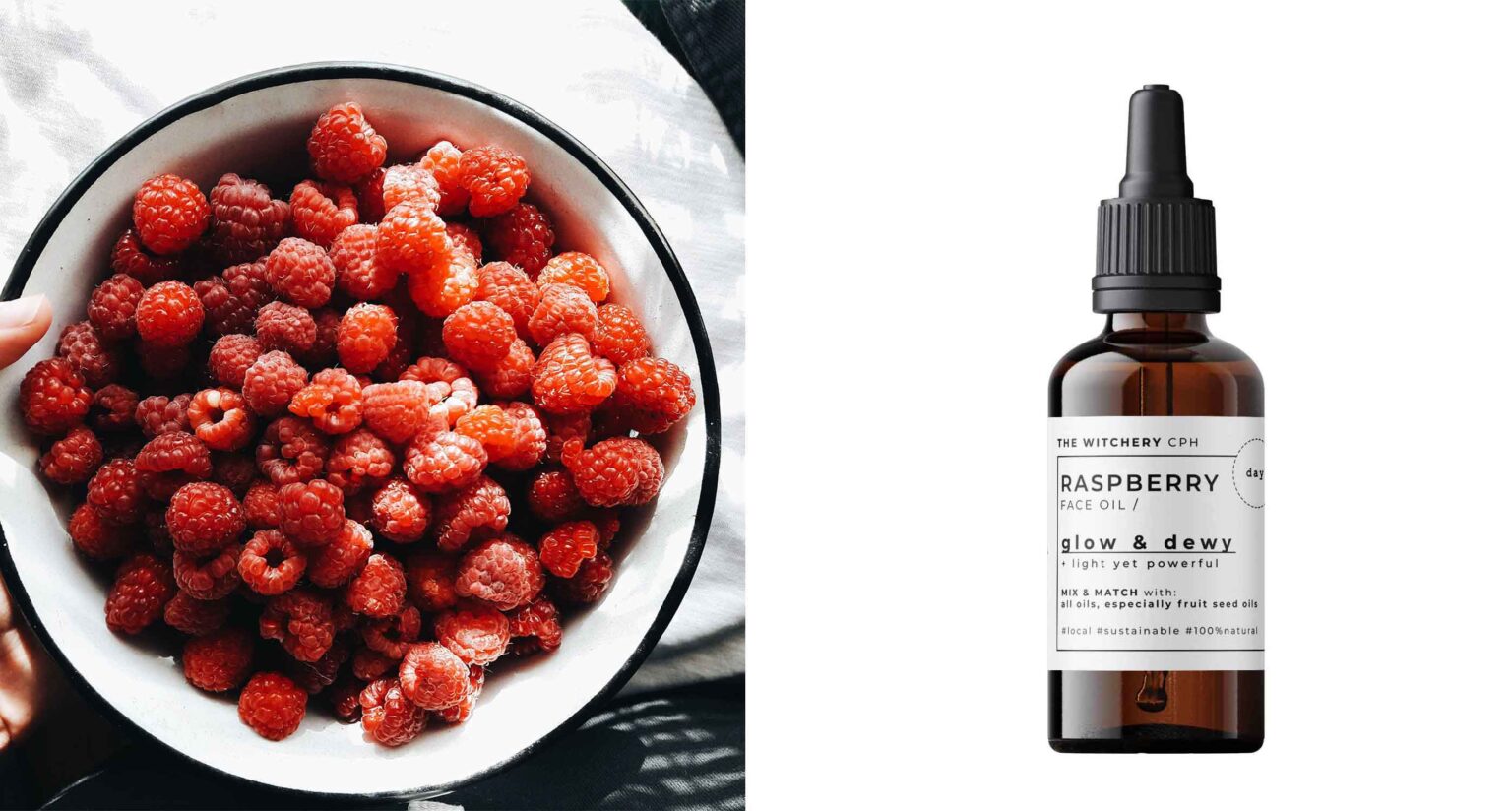 Skin benefits of Raspberry Oil - The Witchery CPH