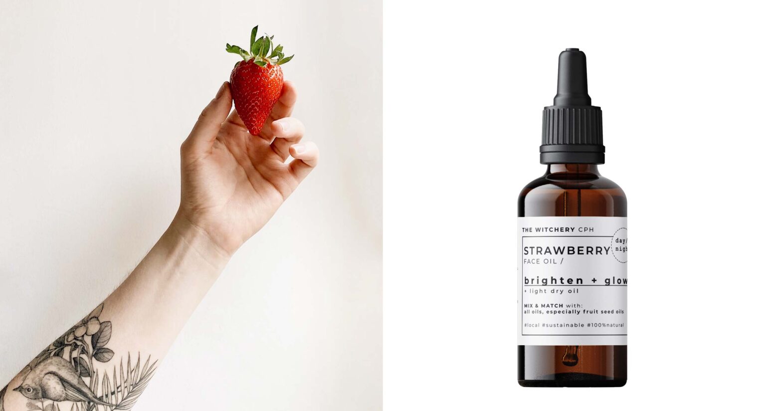 Skin benefits of strawberry seed oil - The Witchery CPH